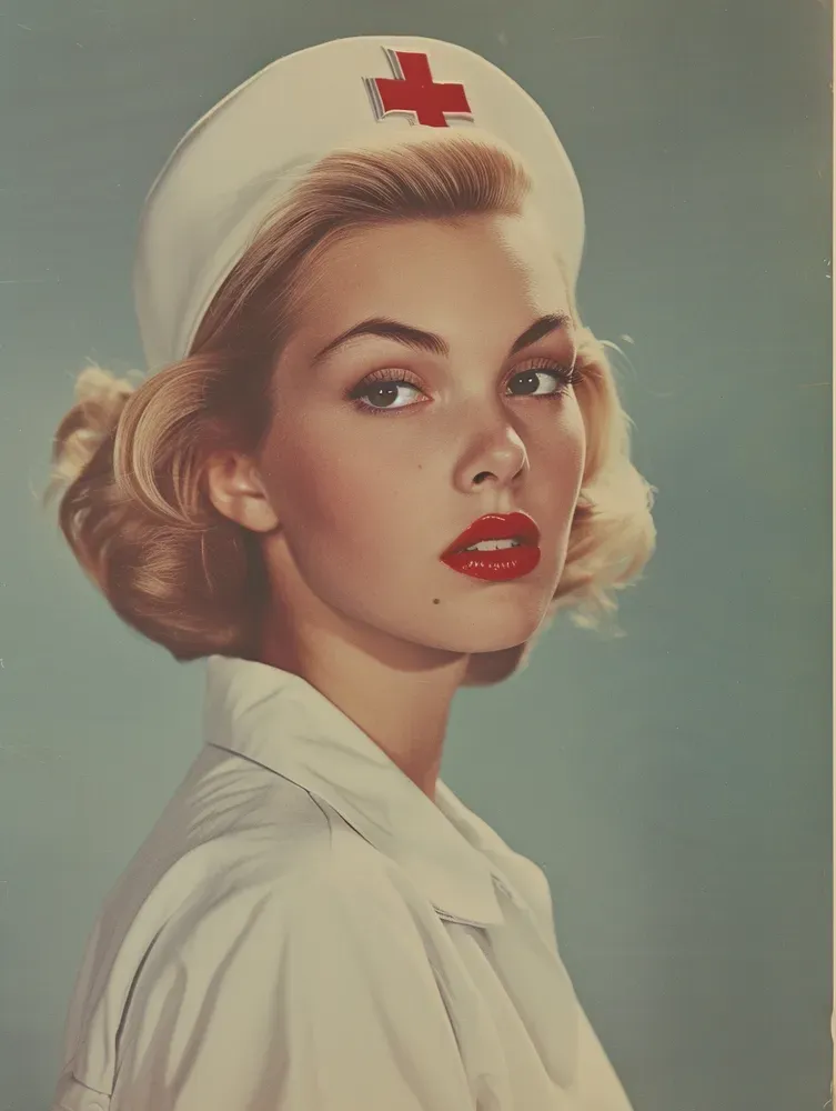 Retro 50s Portrait Photographs Midjourney Prompt | PromptBase