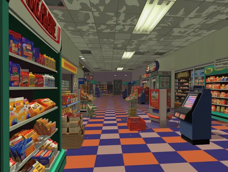 Early Ps2 Game Screenshots Retro Midjourney Prompt | PromptBase