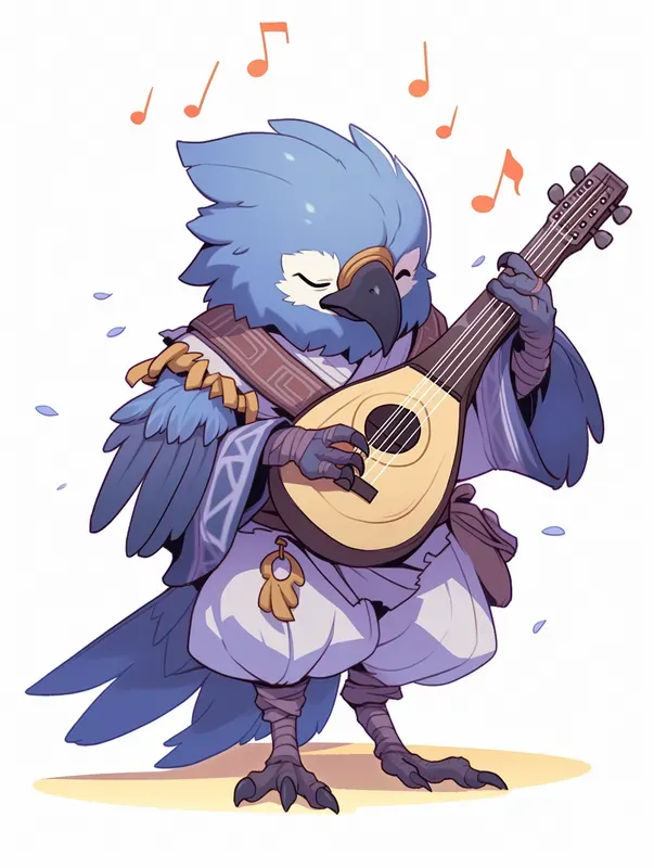 DnD Chibi Fantasy Character Art Midjourney Prompt | PromptBase