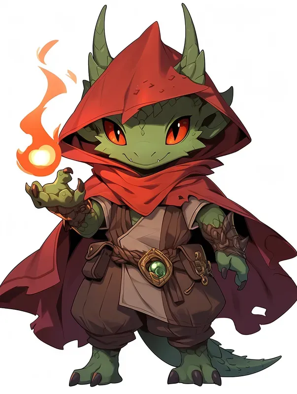 DnD Chibi Fantasy Character Art Midjourney Prompt | PromptBase