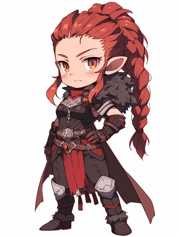 DnD Chibi Fantasy Character Art Midjourney Prompt | PromptBase