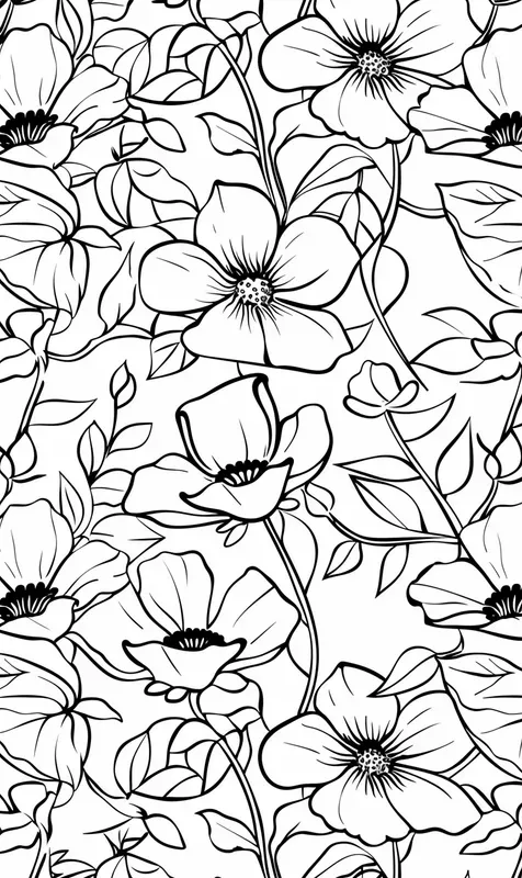 Doodle Object Adult Coloring Pages Midjourney Prompt | PromptBase