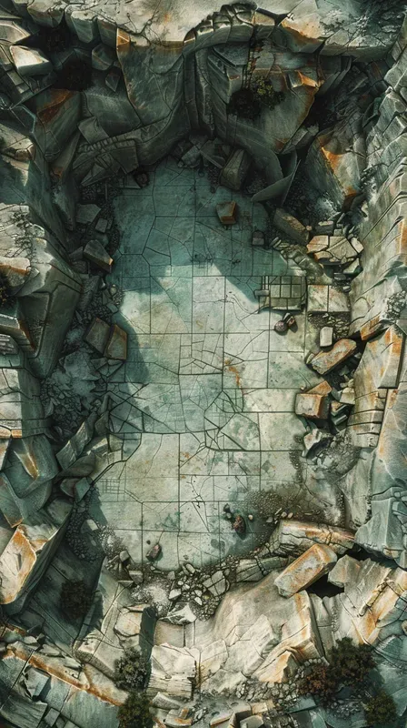 Tabletop DnD Terrain Jpg Maps Midjourney Prompt | PromptBase