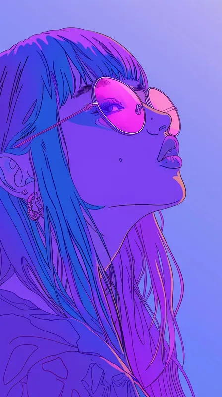 Lofi Vaporwave Poster Art Midjourney Prompt | PromptBase