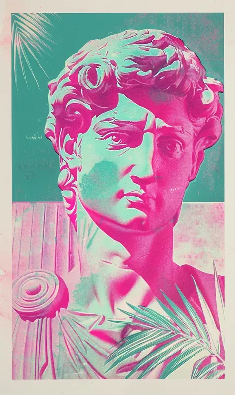 Y2k Collage Pastel Posters Vaporwaves Midjourney Prompt | PromptBase