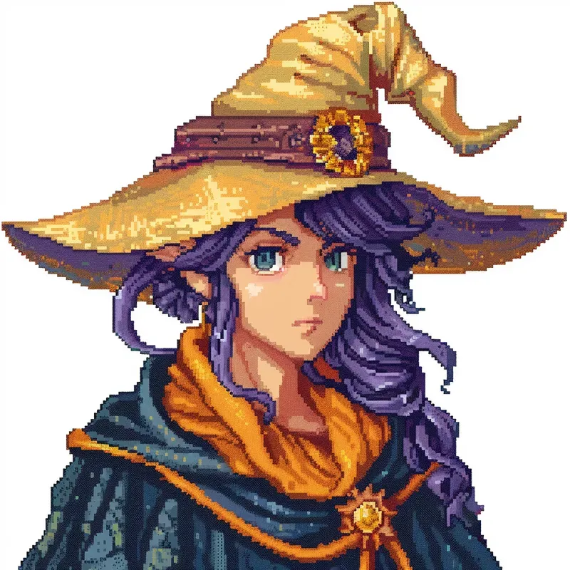 Characters Retro Game Portrait Art Midjourney Prompt | PromptBase