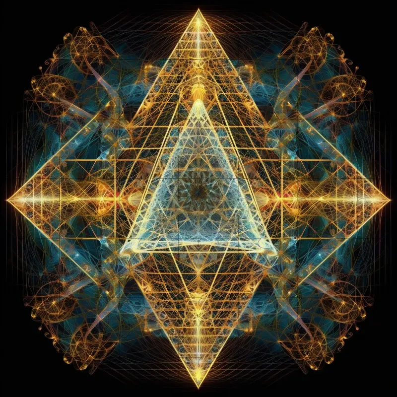 Sacred Geometry Drawings Midjourney Prompt | PromptBase