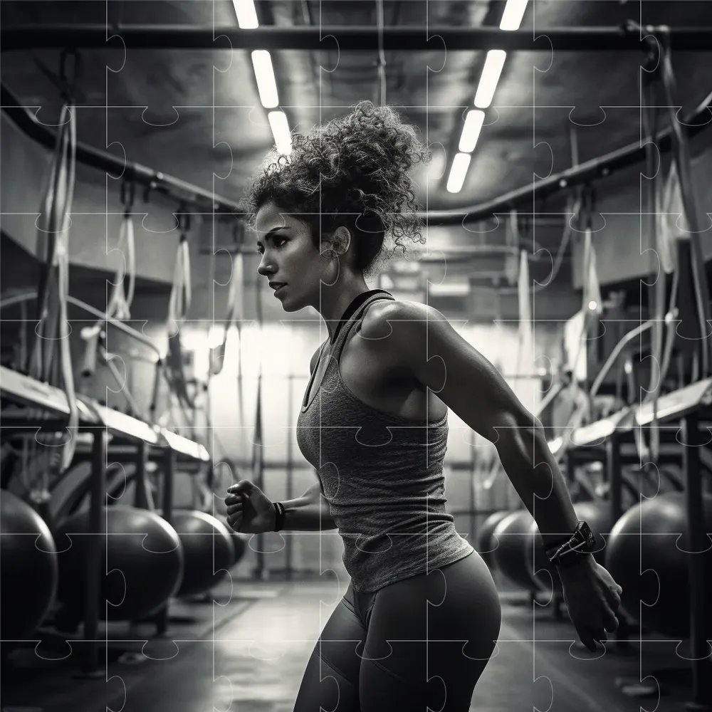 Cinematic Gym Models For Product Shots Midjourney Prompt | PromptBase