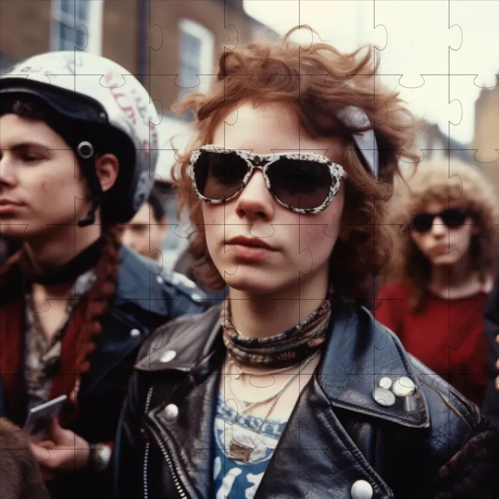 1970s British Punk Street Photography Midjourney Prompt | PromptBase