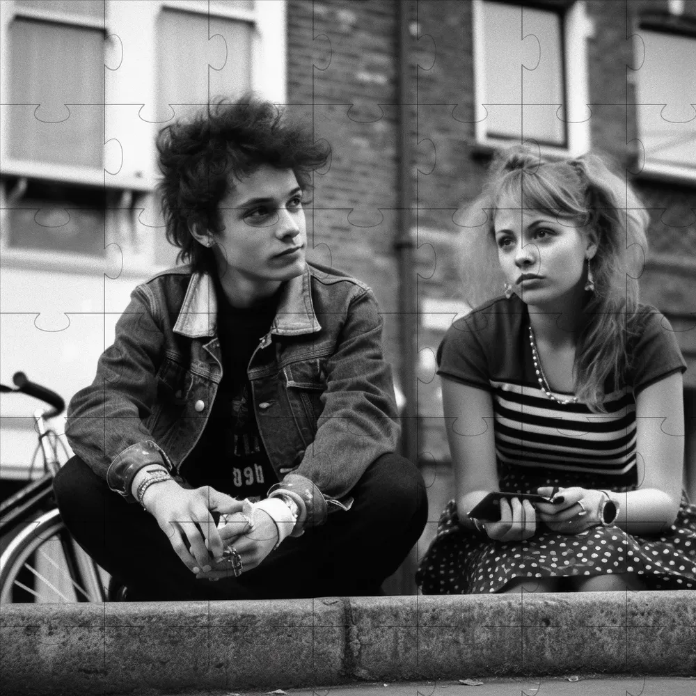 1970s British Punk Street Photography Midjourney Prompt | PromptBase