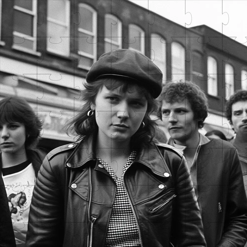 1970s British Punk Street Photography Midjourney Prompt | PromptBase