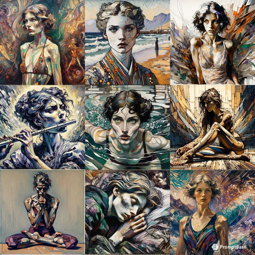 Expressionist Portraits DALL·E Prompt | PromptBase