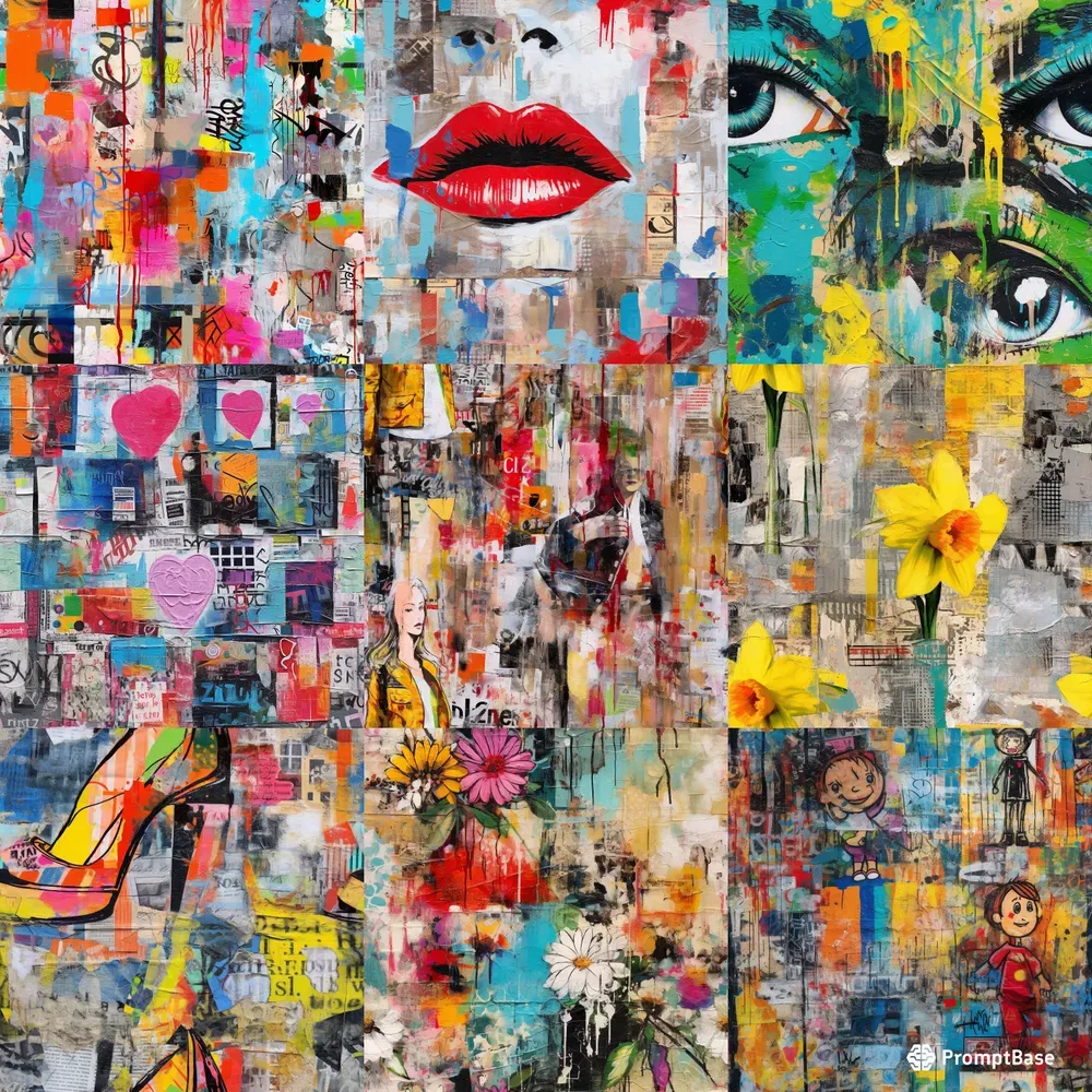 Street Art Patterns Midjourney Prompt | PromptBase