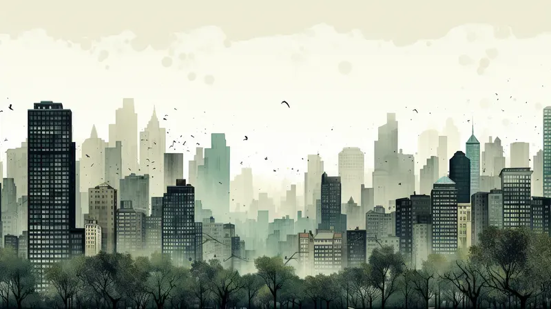 Illustrated Cityscapes Midjourney Prompt | PromptBase