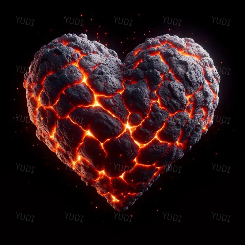 Hearts Real Textures DALL·E Prompt | PromptBase