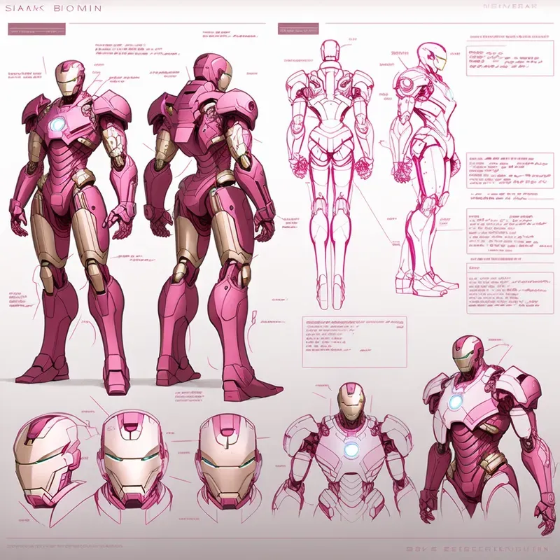 Character Sheets Dynamic Poses Midjourney Prompt | PromptBase