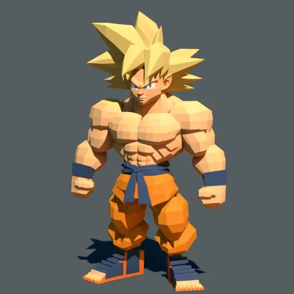 Custom Voxel Characters Midjourney Prompt | PromptBase
