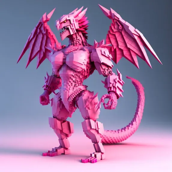 Custom Voxel Characters Midjourney Prompt | PromptBase