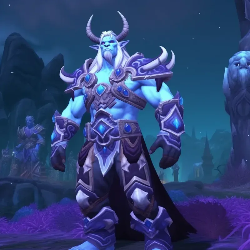 World Of Warcraft Custom Characters Midjourney Prompt | PromptBase