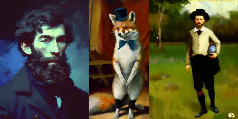 Edouard Manet Style Paintings Midjourney Prompt | PromptBase