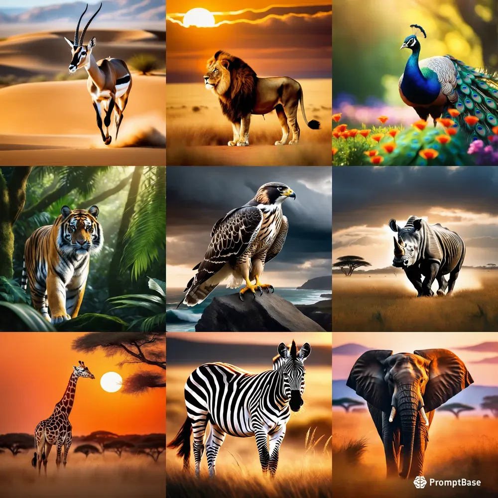 Realistic Animal Images Stable Diffusion Prompt | PromptBase