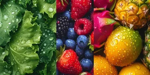 Fruit Vegetable Patterns Midjourney Prompt | PromptBase