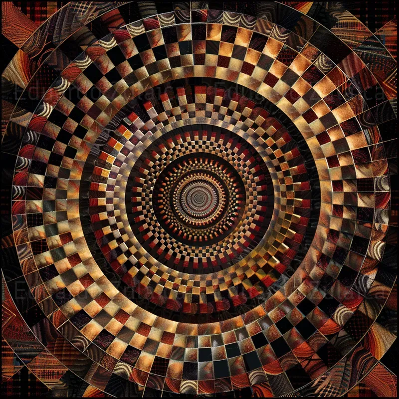 Art Of Algorithms Infinite Patterns Midjourney Prompt | PromptBase