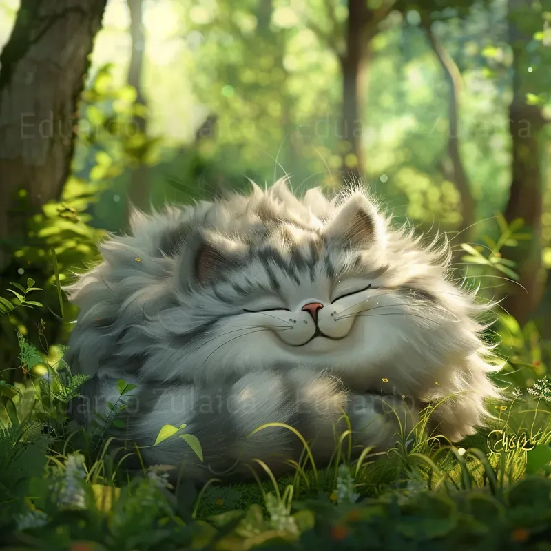 Animated Whiskers Your Dream Cats Midjourney Prompt | PromptBase