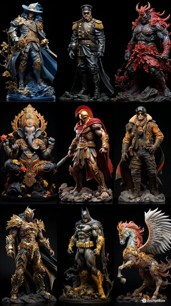 Cool Miniatures Midjourney Prompt | PromptBase