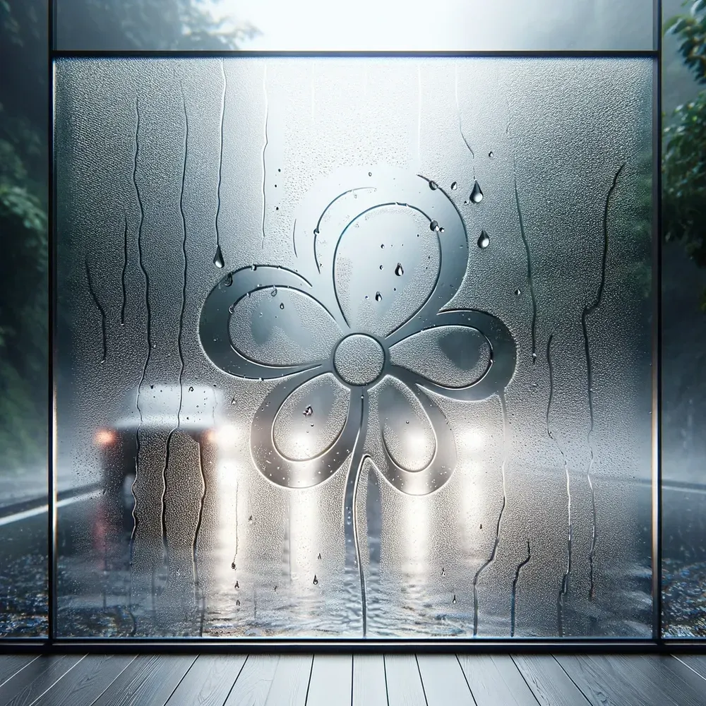 Custom Rainy Window Art DALL·E Prompt | PromptBase