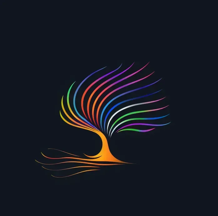 Wavy Artistic Logos Midjourney Prompt | PromptBase