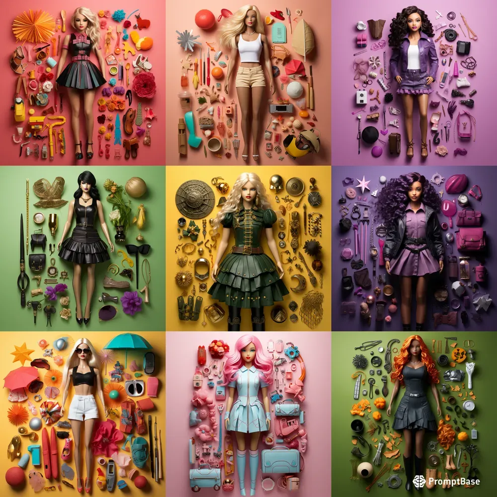 Doll Crafting Kits Make Your Own Dolls Midjourney Prompt | PromptBase