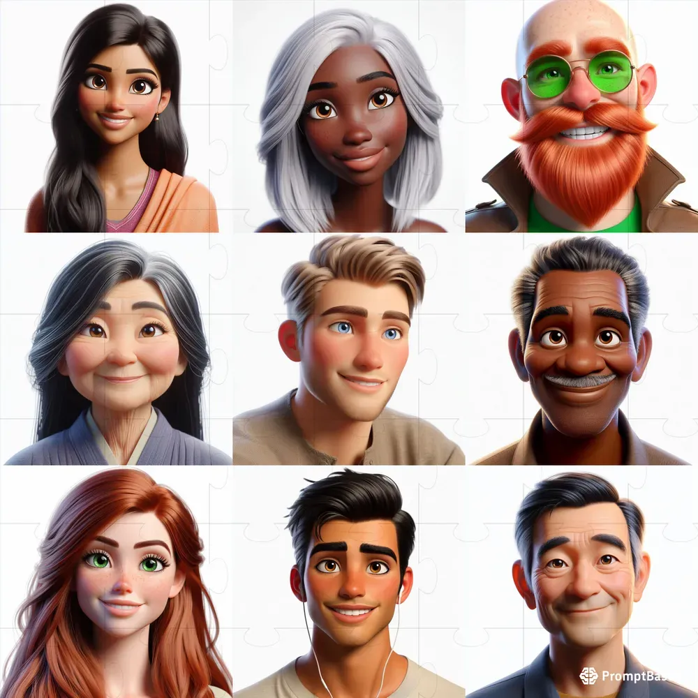 Pixar Avatars DALL·E Prompt | PromptBase