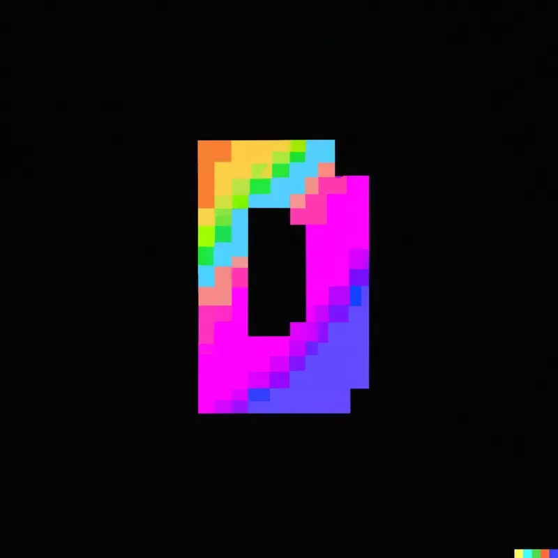 80s Style 8-bit Letters DALL·E Prompt | PromptBase