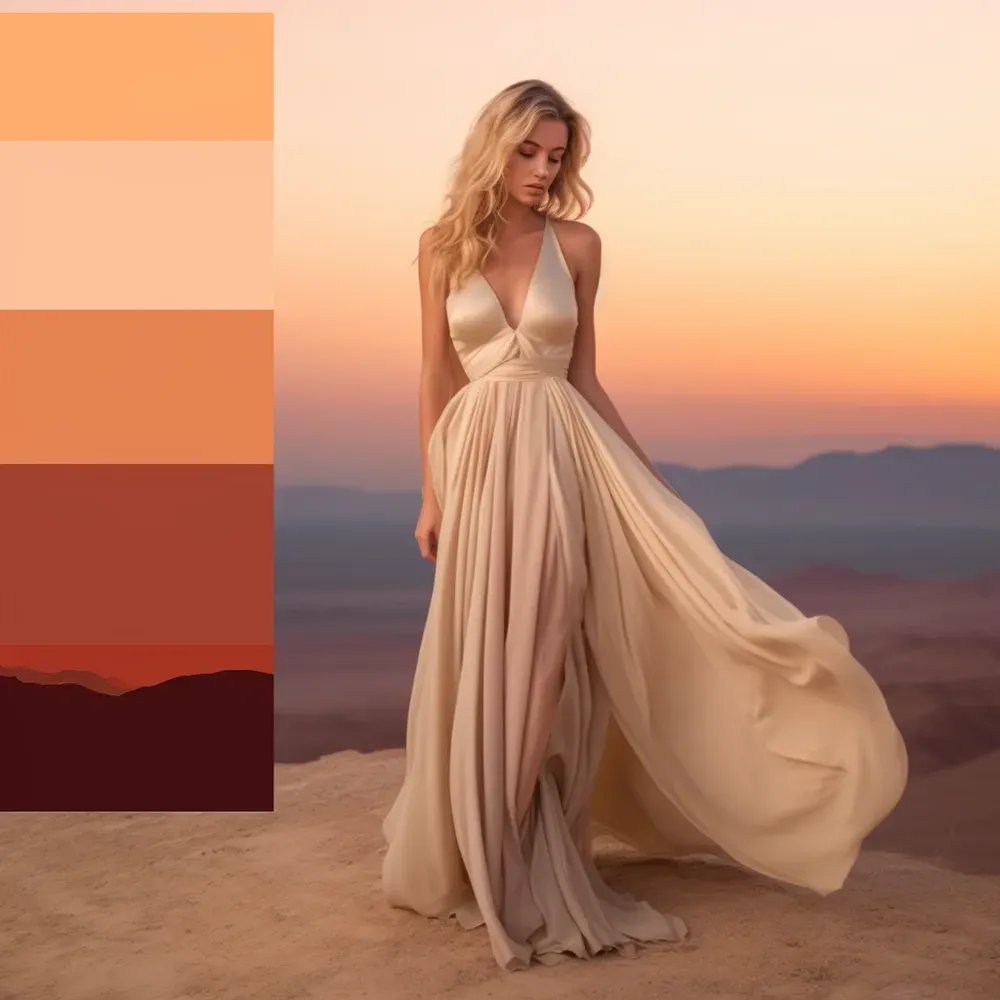 Wedding Color Palettes Midjourney Prompt | PromptBase
