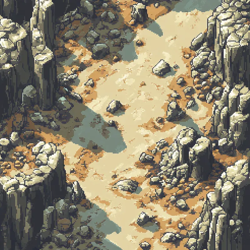 Retro Game Dungeon Maps Midjourney Prompt | PromptBase