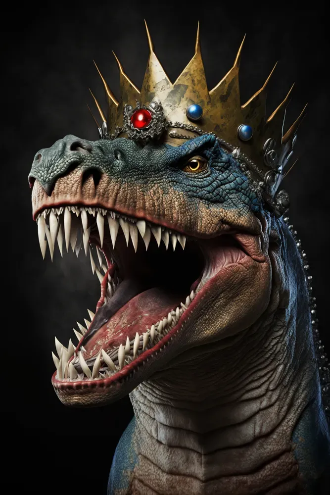 Animals Wearing Crowns Midjourney Prompt | PromptBase