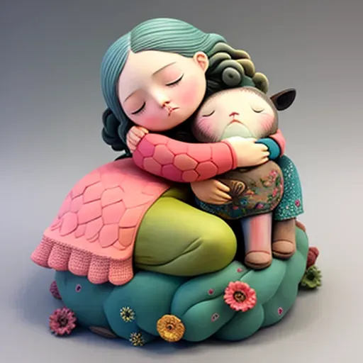Unique Realistic Clay Character Art Midjourney Prompt | PromptBase