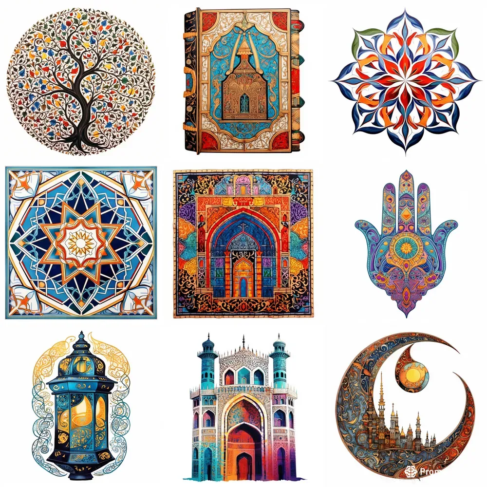 Fantasy Islamic Art Midjourney Prompt | PromptBase