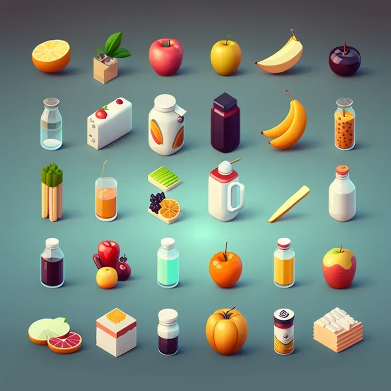 Grid Aligned Sprite Sheets - Game Assets Midjourney Prompt | PromptBase