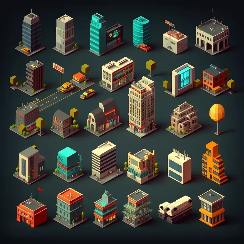 Grid Aligned Sprite Sheets - Game Assets Midjourney Prompt | PromptBase