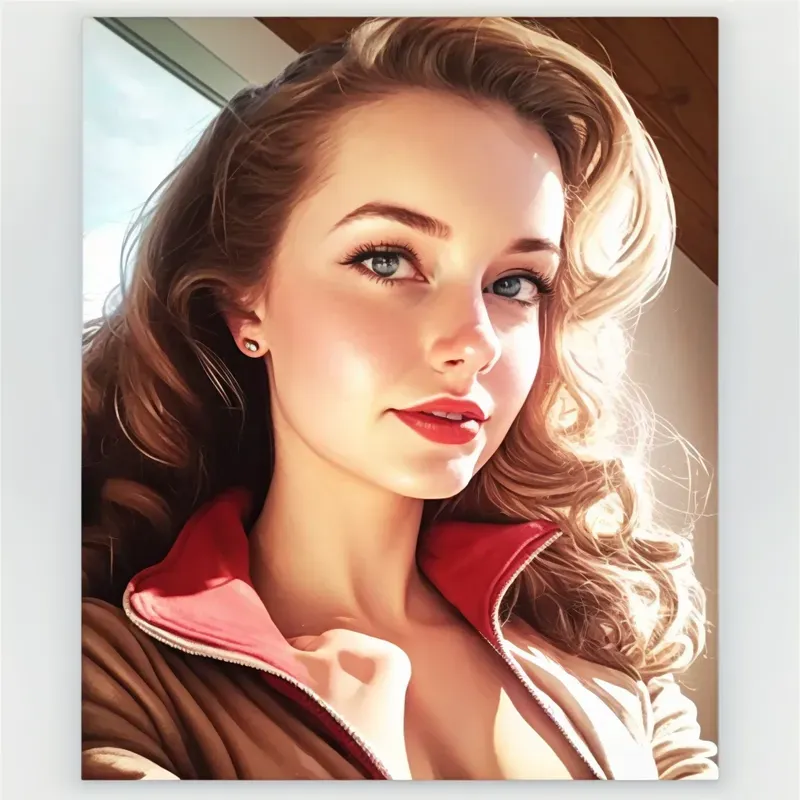 Vintage Pin-up Style Avatars Of You Midjourney Prompt | PromptBase