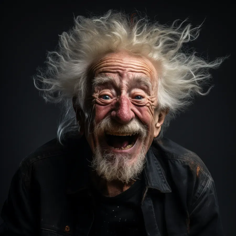 Crazy Laughing Portraits Midjourney Prompt | PromptBase