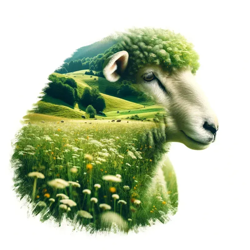 Double Exposure Photography Animals DALL·E Prompt | PromptBase