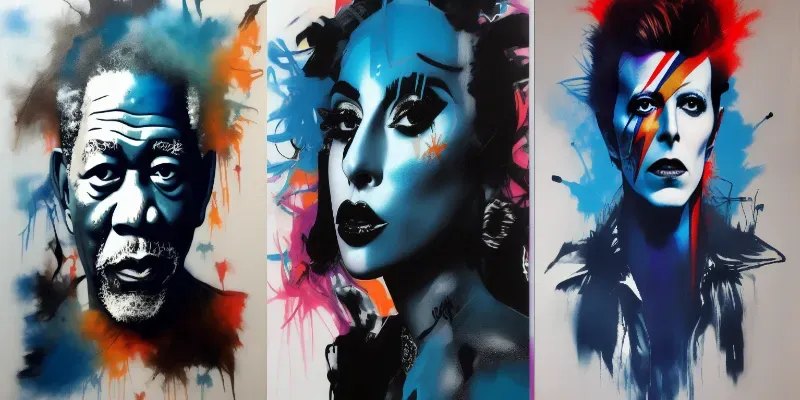 Graffity Art Of Celebrities Stable Diffusion Prompt | PromptBase