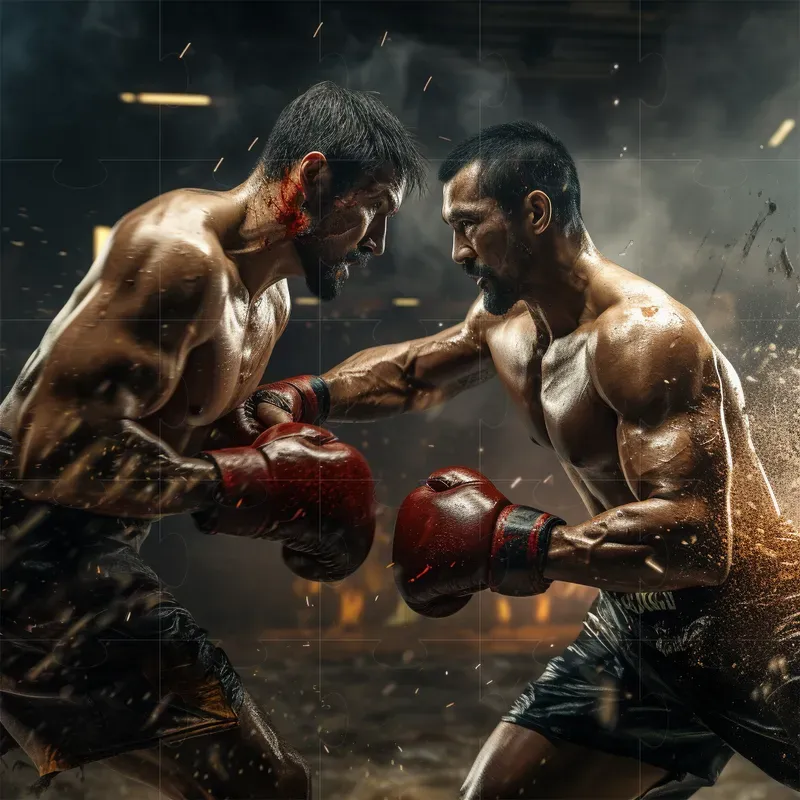 Underground Fight Clubs Midjourney Prompt | PromptBase