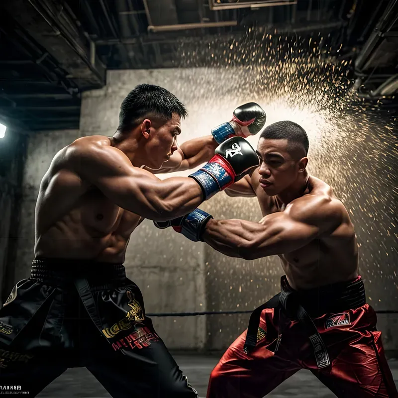 Underground Fight Clubs Midjourney Prompt | PromptBase