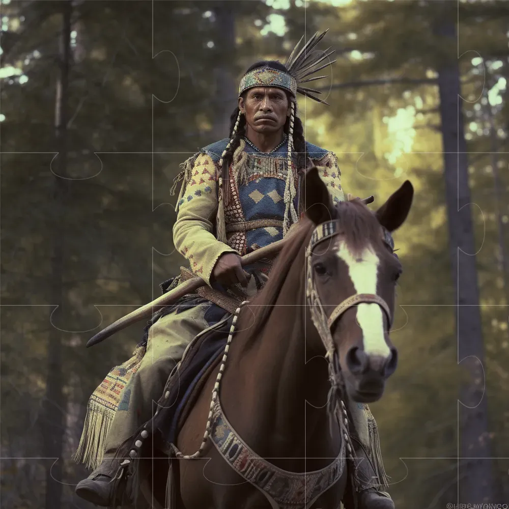 Native Americans Photographs Midjourney Prompt | PromptBase