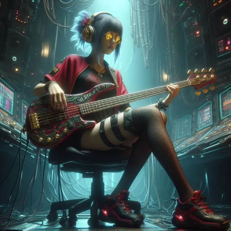 Cyberpunk Style Girls DALL·E Prompt | PromptBase