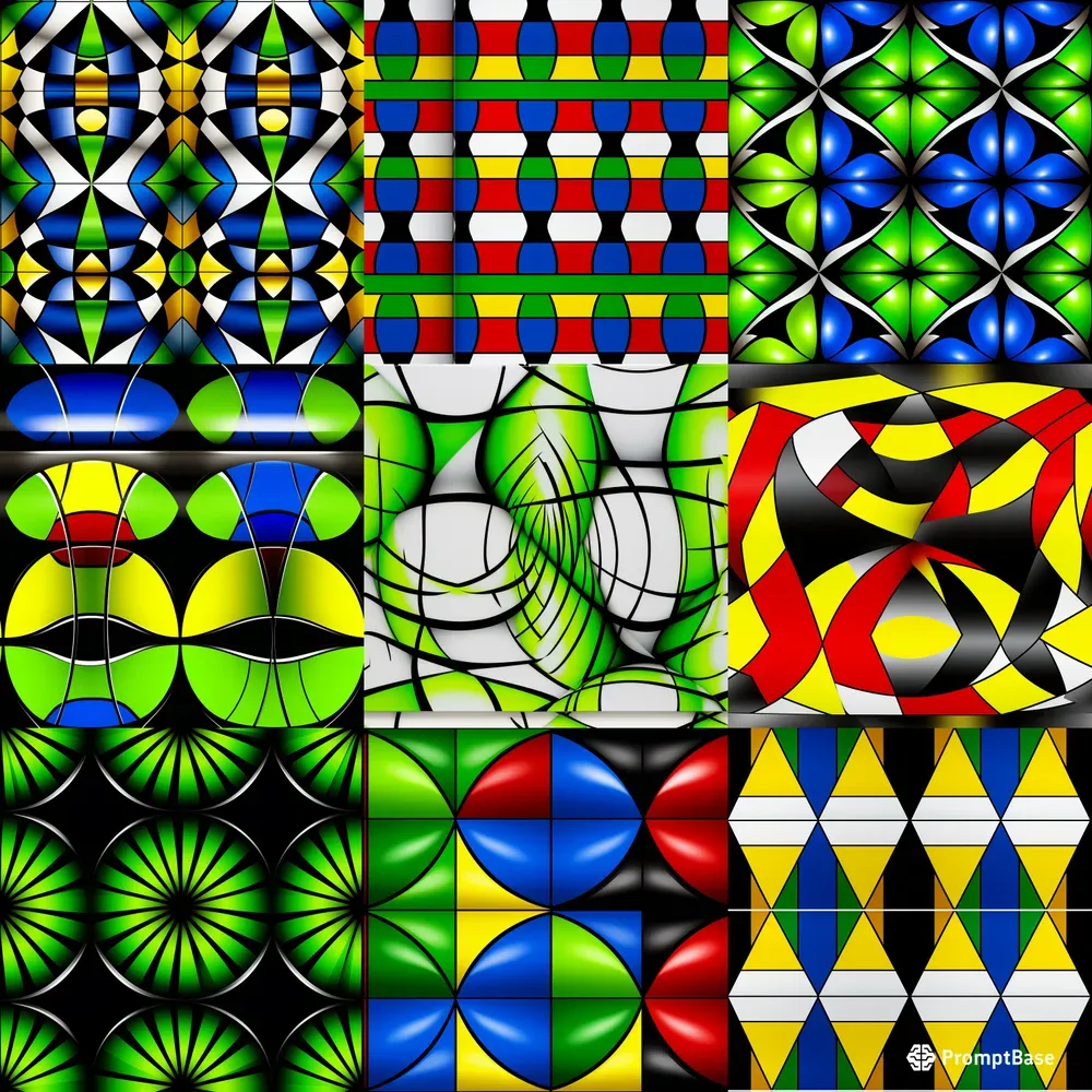 Op Art Patterns Midjourney Prompt | PromptBase